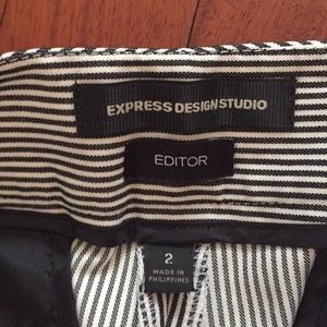 Express | Pants & Jumpsuits | Express Editor Seersucker Pant | Poshmark